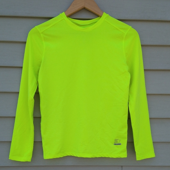 STARTER | Shirts & Tops | Starter Dristar Fitted Long Sleeve Shirt ...